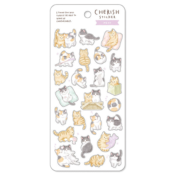 Mind Wave Stickers - Cherish - Cats | Sweet Pea Dolls UK