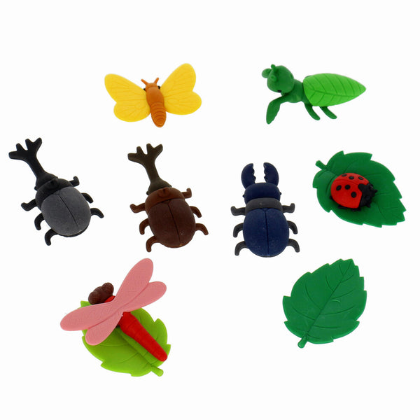 Iwako Puzzle Erasers - Bugs & Insects (Made in Japan) - Sweet Pea Dolls
