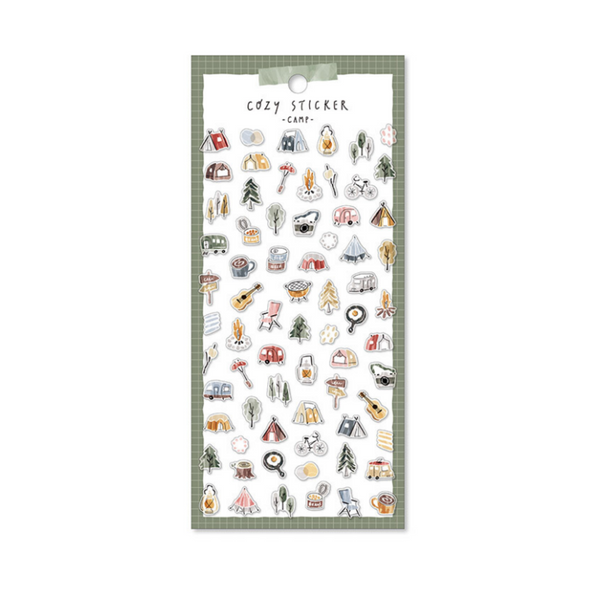 Mind Wave Stickers - Cosy Series - Flowers | Sweet Pea Dolls UK