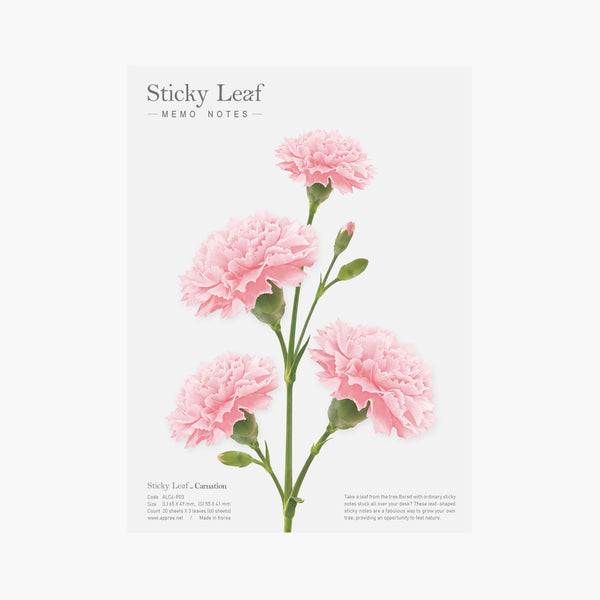 Appree Sticky Notes - Pink Carnation | Sweet Pea Dolls UK